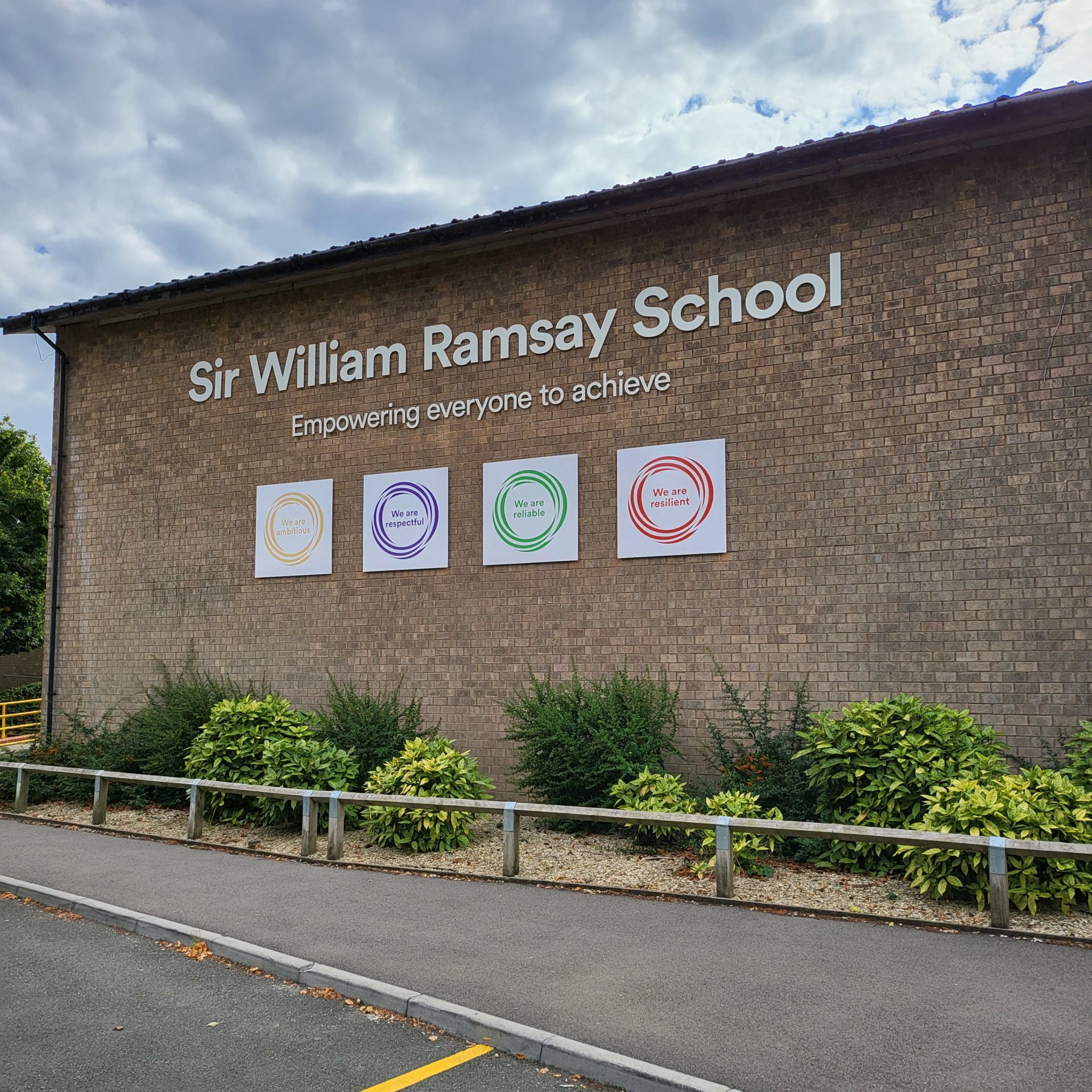 Sir William Ramsay School Signage - A Wise Signs Sir William Ramsay School Signage - A Wise Signs